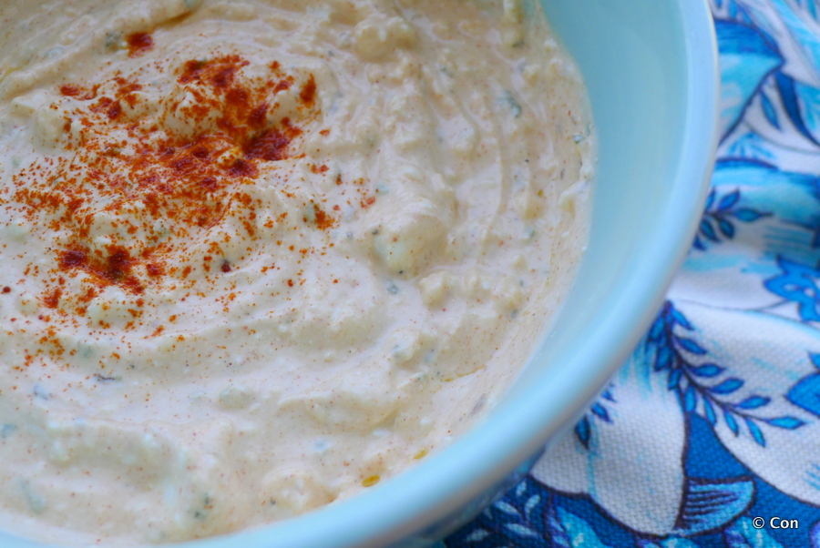 Chtipiti of tirosalata, Griekse kaasspread- Con-serveert